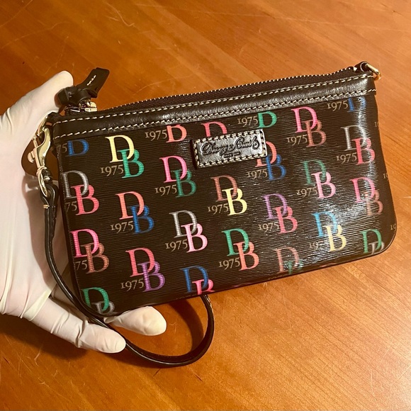 Dooney & Bourke | Bags | Dooney Bourke Db75 Multicolor Wristlet | Poshmark